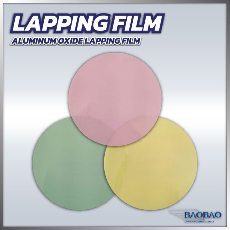 Aluminum Oxide Lapping Film, ฟิล์มขัดละเอียด, แผ่นขัดเงาละเอียด