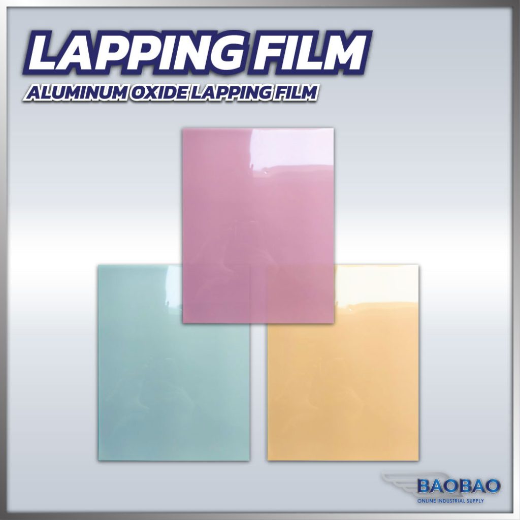Aluminum Oxide Lapping Film, ฟิล์มขัดละเอียด, แผ่นขัดเงาละเอียด
