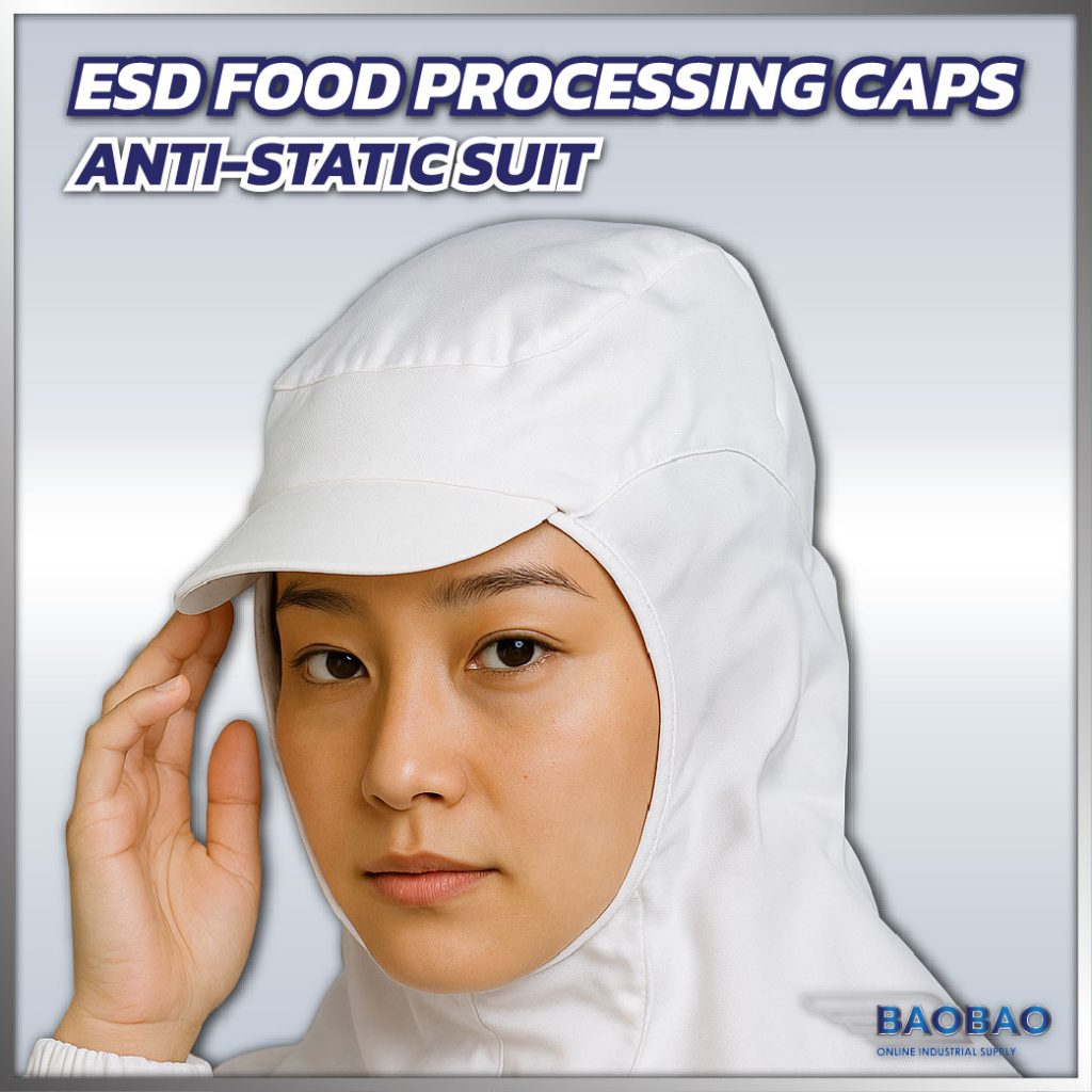 ESD FOOD PROCESSING CAPS - baobaothailand