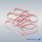 Anti-Static Rubber Band Pink size 200×5×2.5mm. - baobaothailand